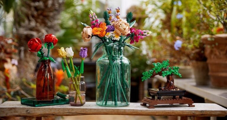Lego lanza kits de flores y bonsáis para ayudar a las personas a ...